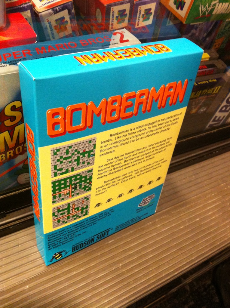 NES Bomberman Box